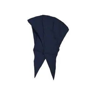 NEW ORCHARD Hooded Vegan Down Scarf - Blue