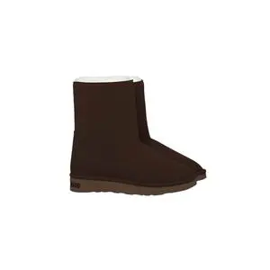 NEW ORCHARD Classic Vegan Medium  With White Fur - Brown