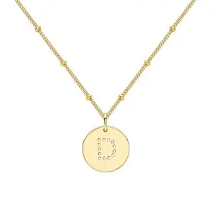 NEOLA DESIGN Alphabet D Necklace - Gold