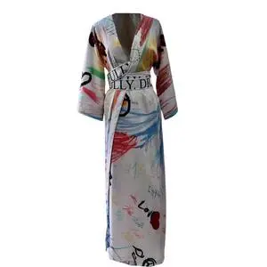 ARSHYS Diego Silk Coat - White