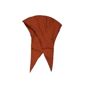 NEW ORCHARD Vegan Hooded Garment - Brown/red