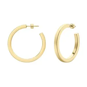 NEOLA DESIGN Large Gold Hoop Earrings
