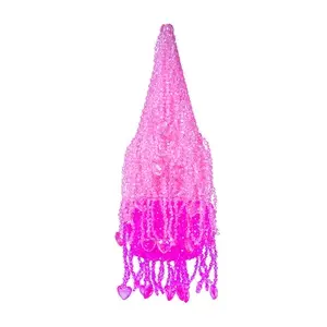 TILLIE BEADS Sweetheart Fringe Beaded Handbag