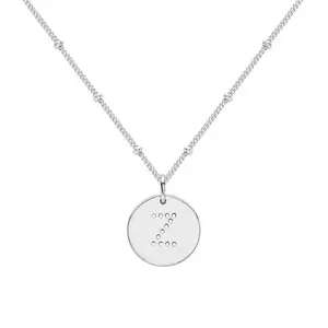 NEOLA DESIGN Alphabet Z Necklace - Silver