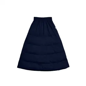 NEW ORCHARD Quilted Vegan Skirt Midi Length