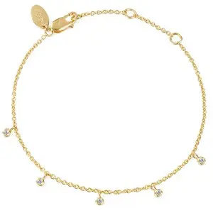 NEOLA DESIGN Bracelet With White Topaz Gemstones