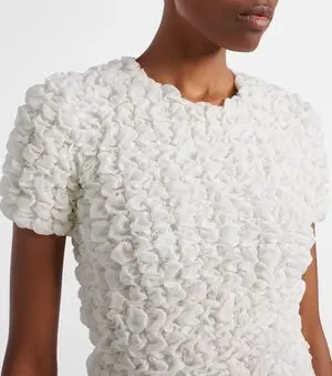Khaite Polly Silk Chiffon Top