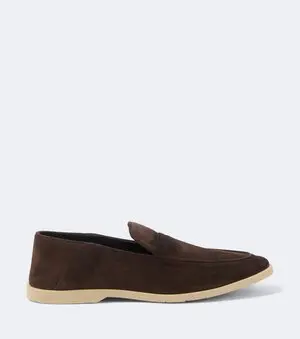 George Cleverley Suede Loafers