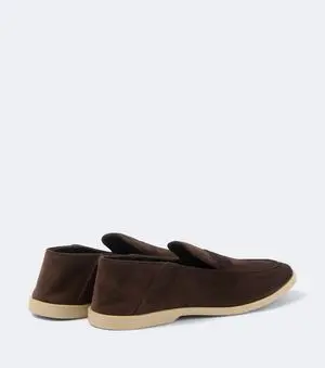 George Cleverley Suede Loafers