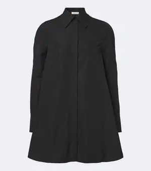 Alaïa Oversized Cotton Poplin Shirt