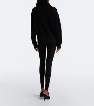 Alaïa Wool-blend Leggings