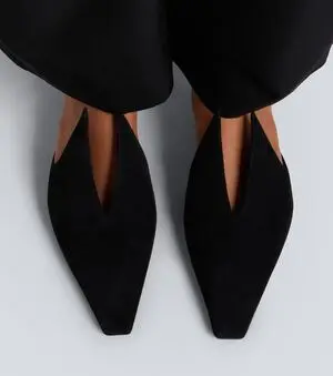 Alaïa Suede Mules
