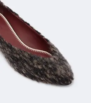 Magda Butrym Knitted Leather-lined Pumps