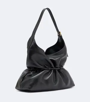 Balmain Sphynx Medium Leather Tote Bag