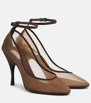 Alaia Ankle Pumps