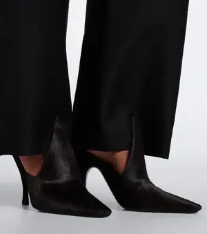 Alaïa Calf Hair Mules