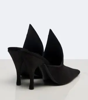 Alaïa Calf Hair Mules