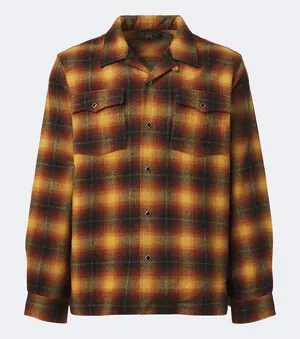Ralph Lauren Plaid Wool-blend Shirt