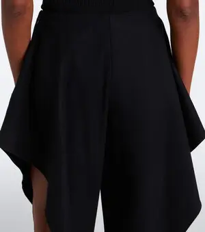 Alaïa Draped Wool-blend Pants