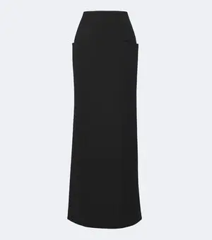 Alaïa Wool Maxi Skirt