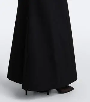Alaïa Wool Maxi Skirt