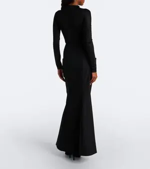Alaïa Wool Maxi Skirt