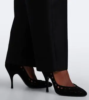 Alaïa Vienne Suede Pumps