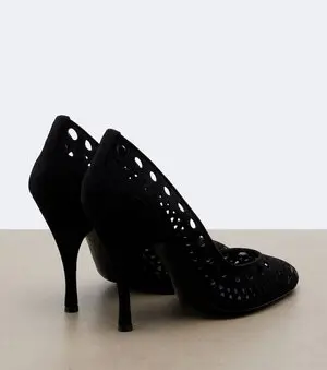 Alaïa Vienne Suede Pumps