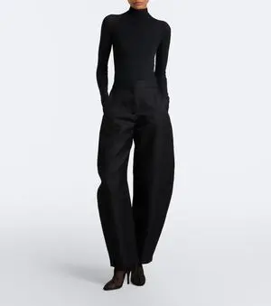 Alaïa Mesh Knee-high Boots