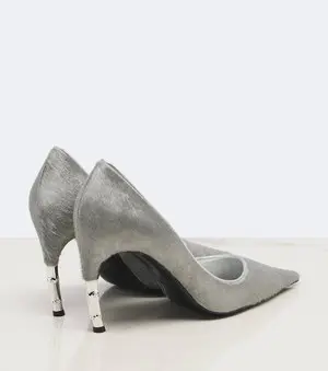Gucci Castello Calf Hair Pumps
