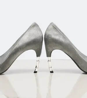Gucci Castello Calf Hair Pumps