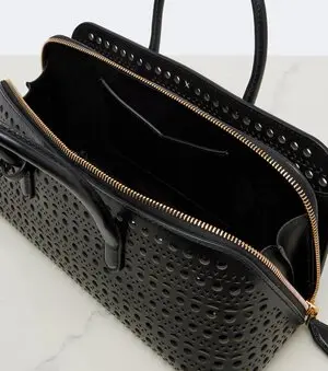 Alaïa Delta Medium Vienne Leather Top-handle Bag