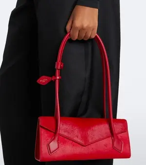 Alaïa Le Teckel Small Shoulder Bag - Red