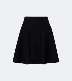 Alaïa Wool Mini Skirt