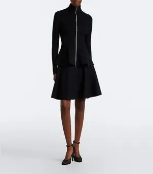 Alaïa Wool Mini Skirt