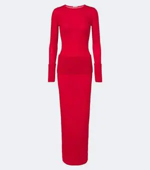 Alaïa Wool Maxi Dress