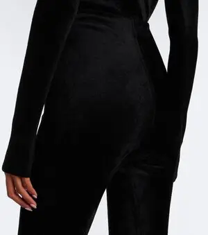 Alaïa Velvet Leggings