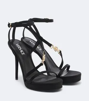 Versace Medusa '95 Satin Platform Sandals