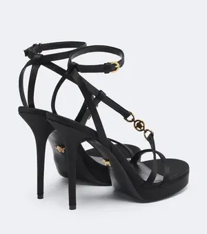 Versace Medusa '95 Satin Platform Sandals