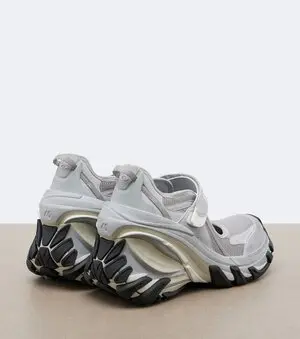Balenciaga Hydra Wedge Sneakers - Grey
