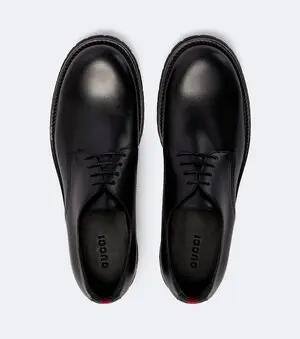 Gucci Leather Derby Shoes
