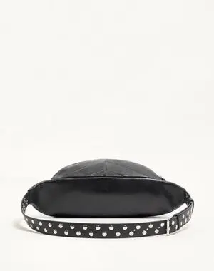 Valentino Garavani Jean Bum Bag In Patchwork Nappa Leather With Chevron Pattern