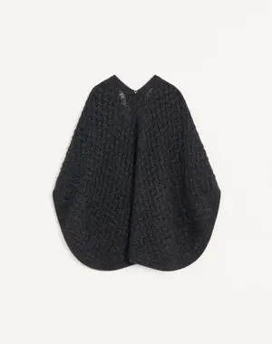 Valentino Garavani Wool And Mohair Poncho