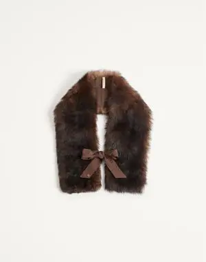 Valentino Garavani Lamb Fur Scarf
