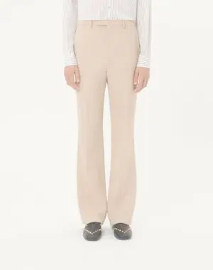 Valentino Garavani Diagonal Wool Trousers