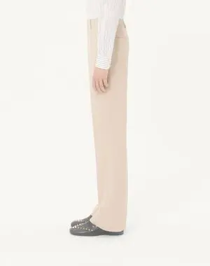 Valentino Garavani Diagonal Wool Trousers