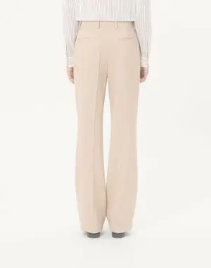 Valentino Garavani Diagonal Wool Bootcut Trousers