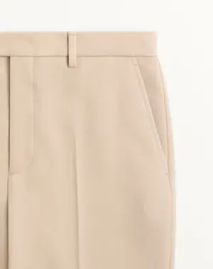 Valentino Garavani Diagonal Wool Bootcut Trousers