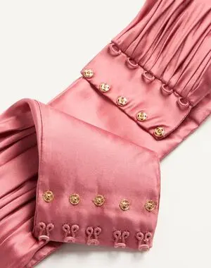 Valentino Garavani Satin Cady Belt - Pink
