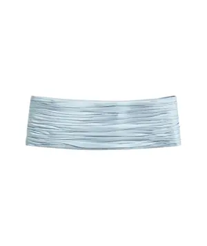 Valentino Garavani Draped Belt - Sky Blue